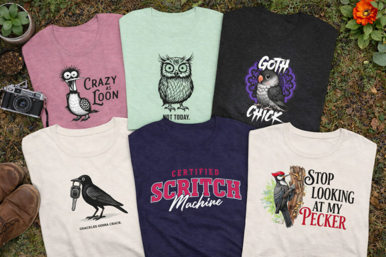15 Funny Bird Shirts to Show Off Your Feathered Obsession - Birdwear