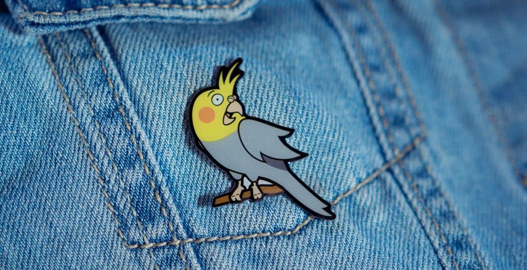 Put a pin in it... A bird pin - Birdwear