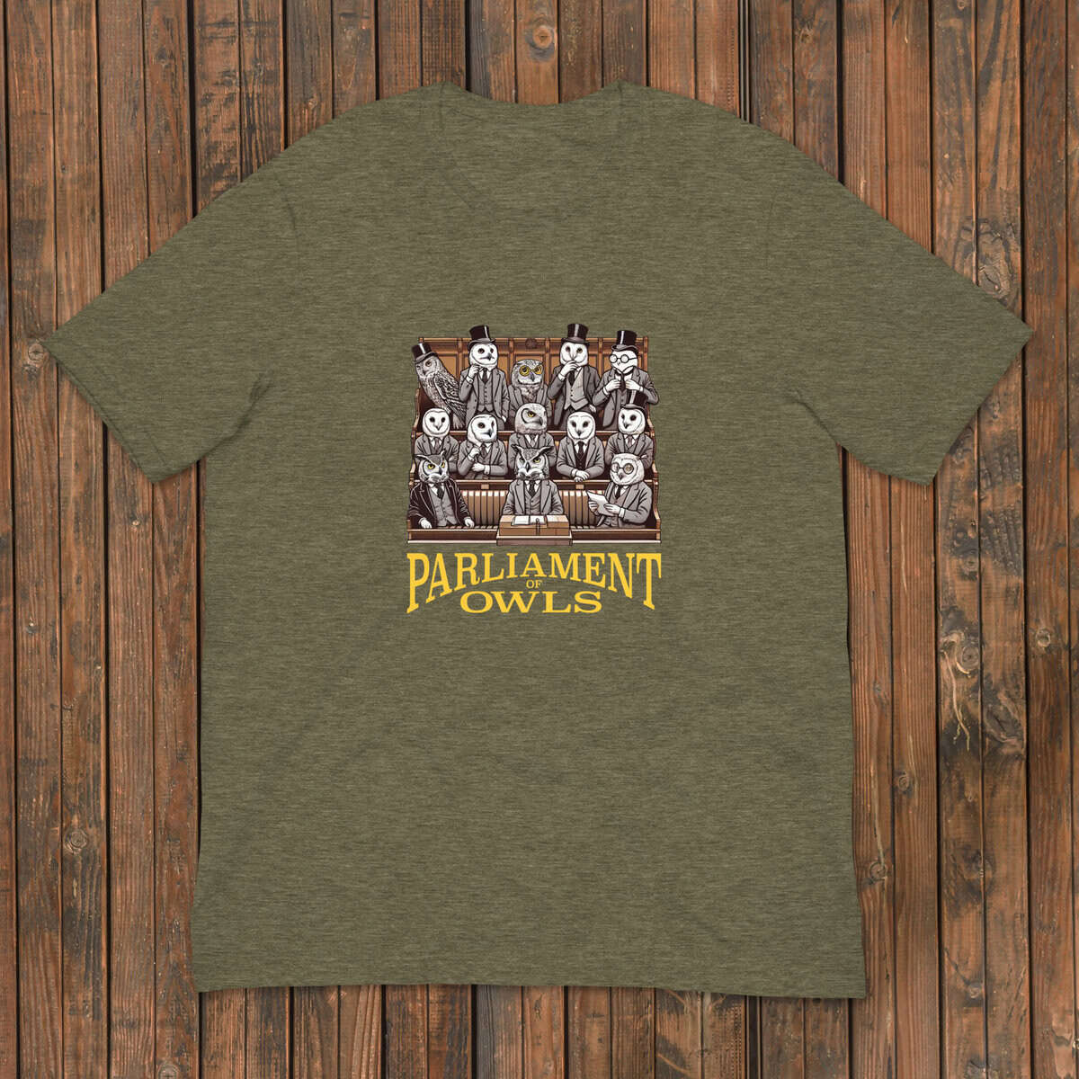 Parliament of Owls T-shirt - Birdwear