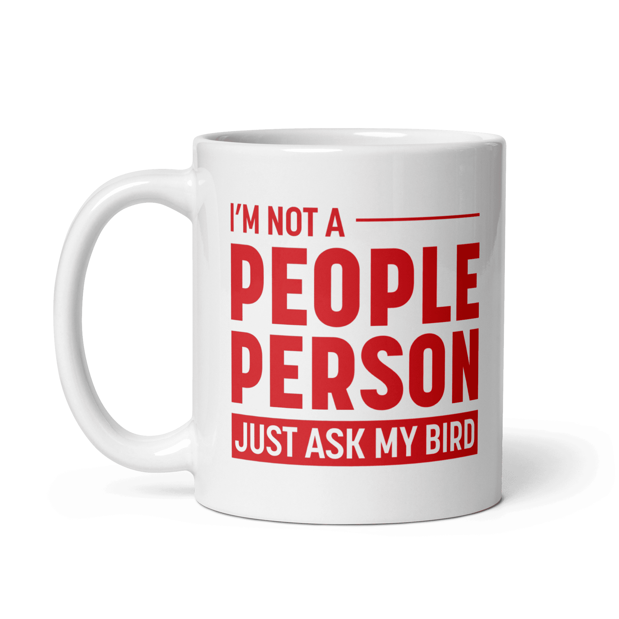 Not a People Person Bird Mug - Birdwear